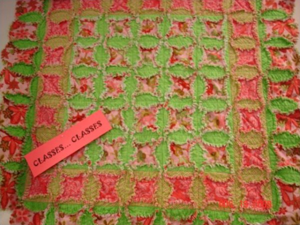 Circle Rag Quilt