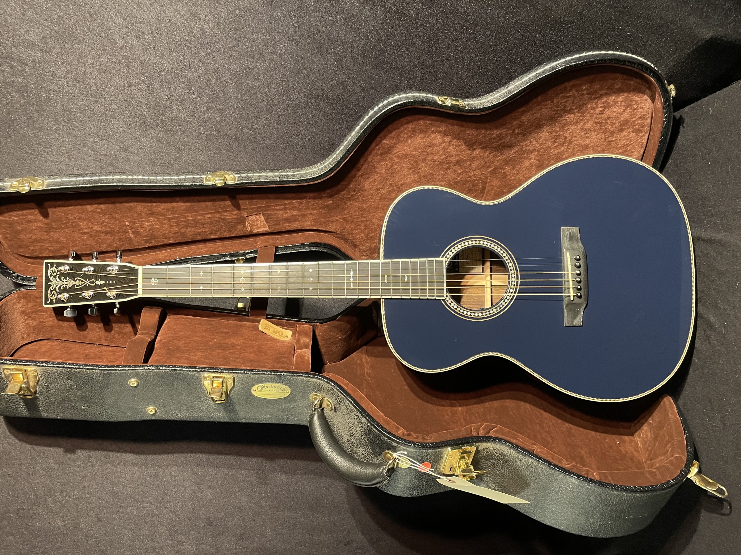 2014 Martin OM-ECHF Eric Clapton Navy Blues