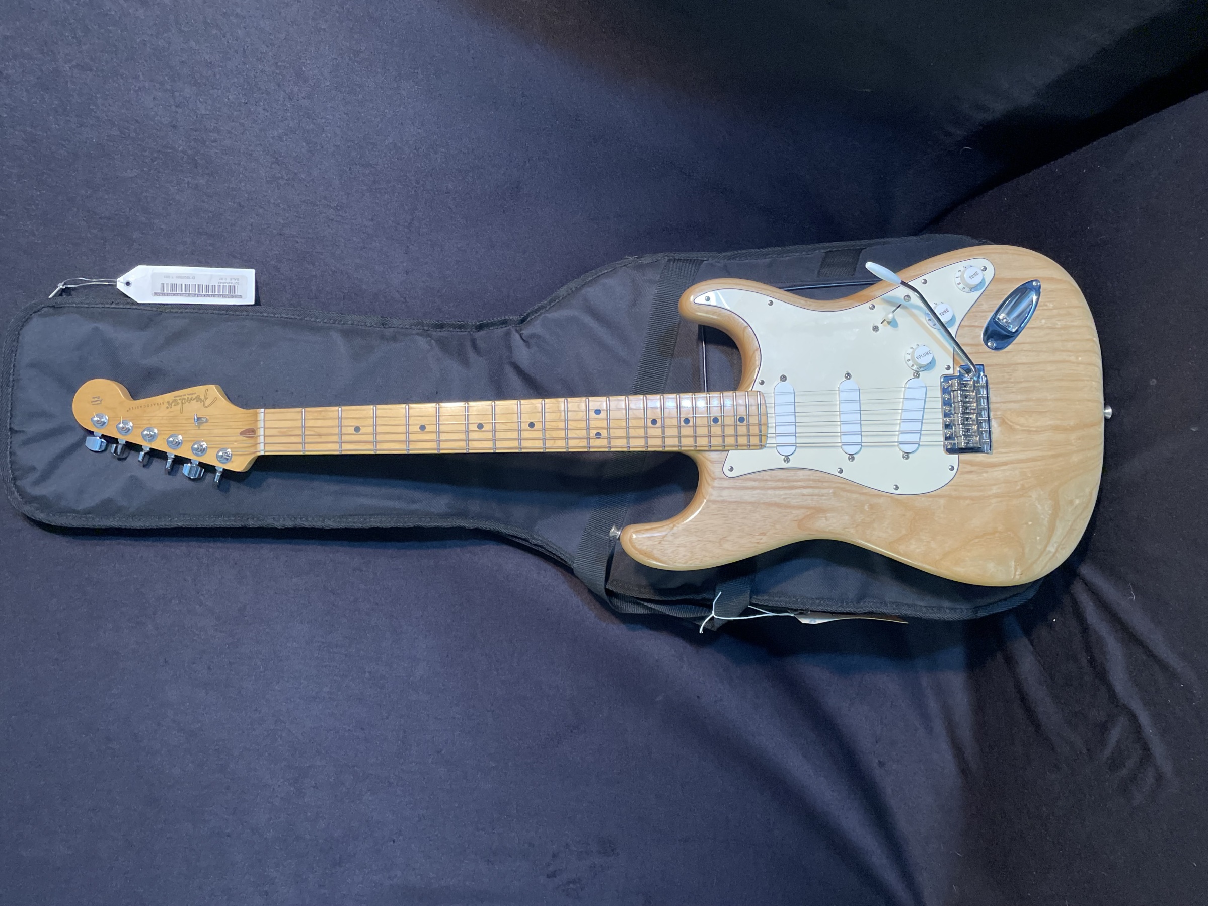 2017 Fender American Performer Raw Ash Stratocaster Limited Edition