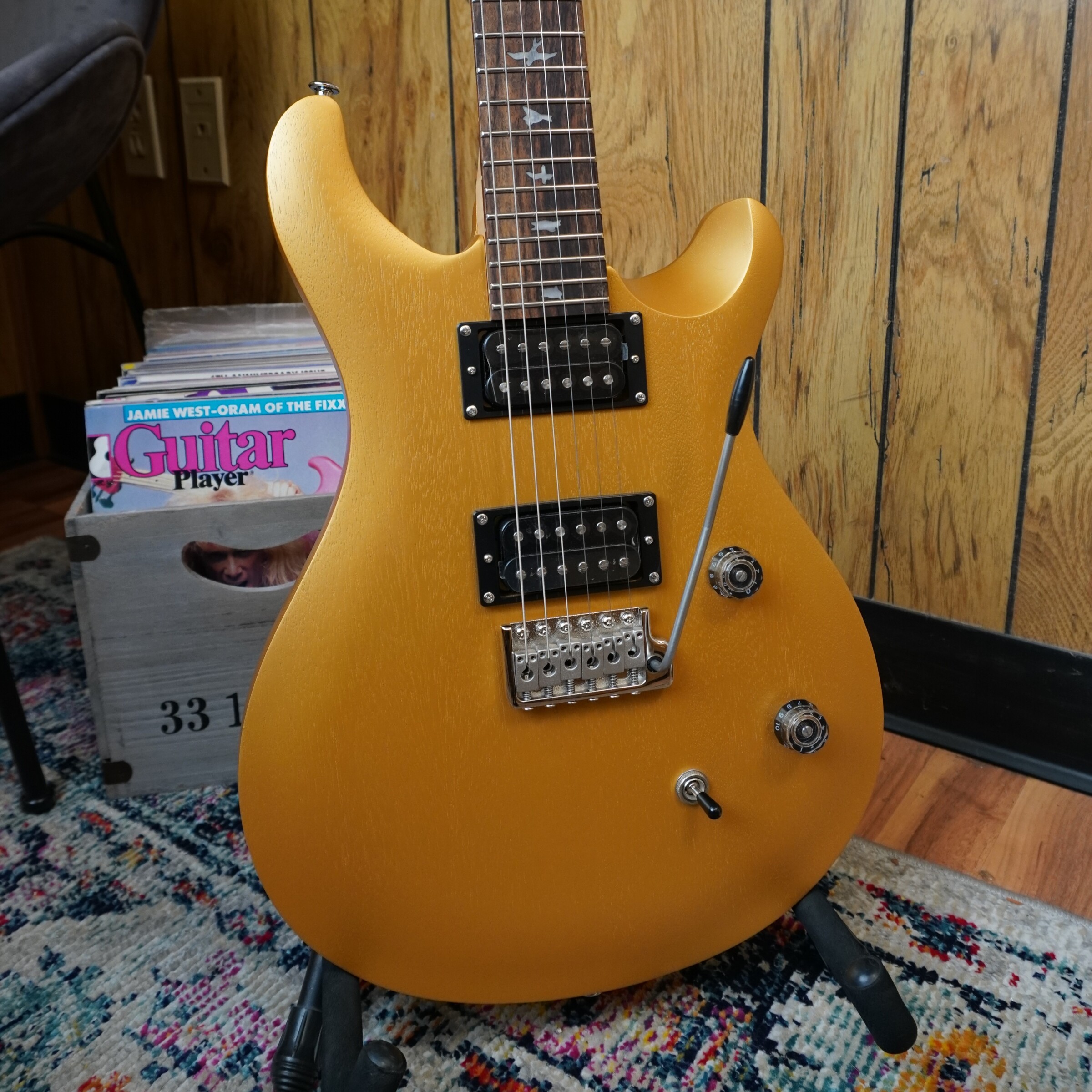 PRS SE CE 24 Standard Satin Metallic Gold - 825362182924
