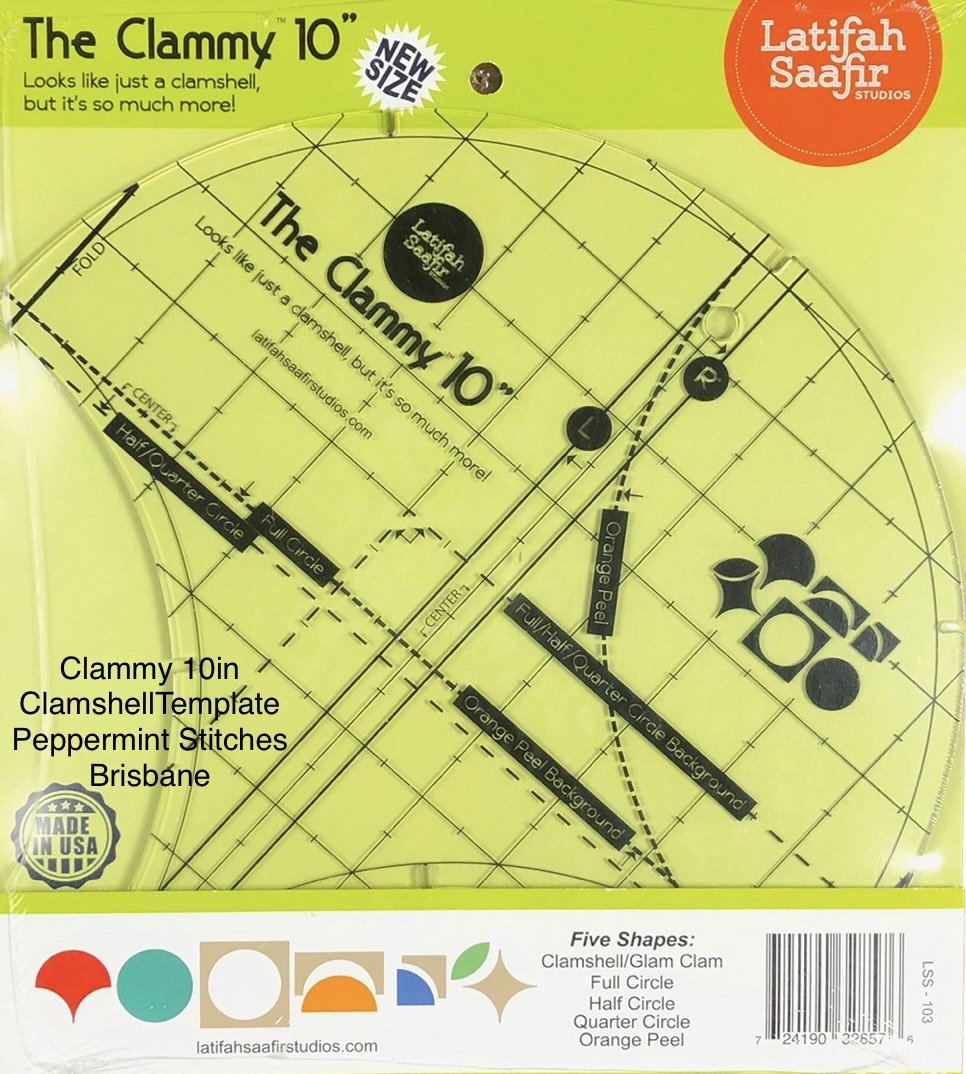 Clammy 10in Template By Latifah Saafir Studios LLC 724190328576