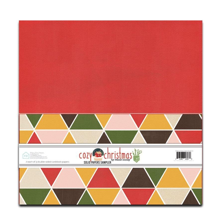 Fancy Pants-Cozy Christmas Cardstock Pack