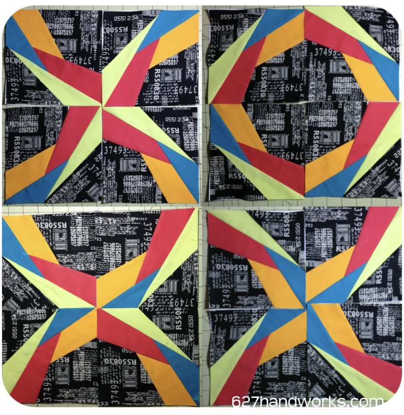 Paper Piecing Intermediate Icky Thump