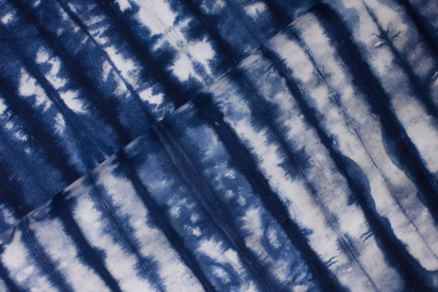 Blue and White Stripes: Boundless Batiks - 782309164743