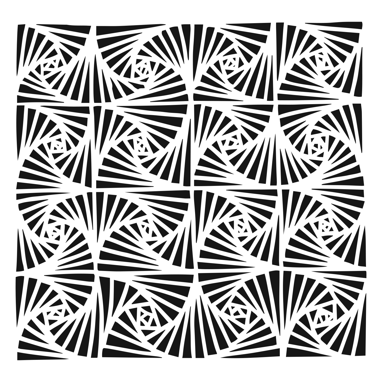 Stencil 6x6 Fantangle 842254029020