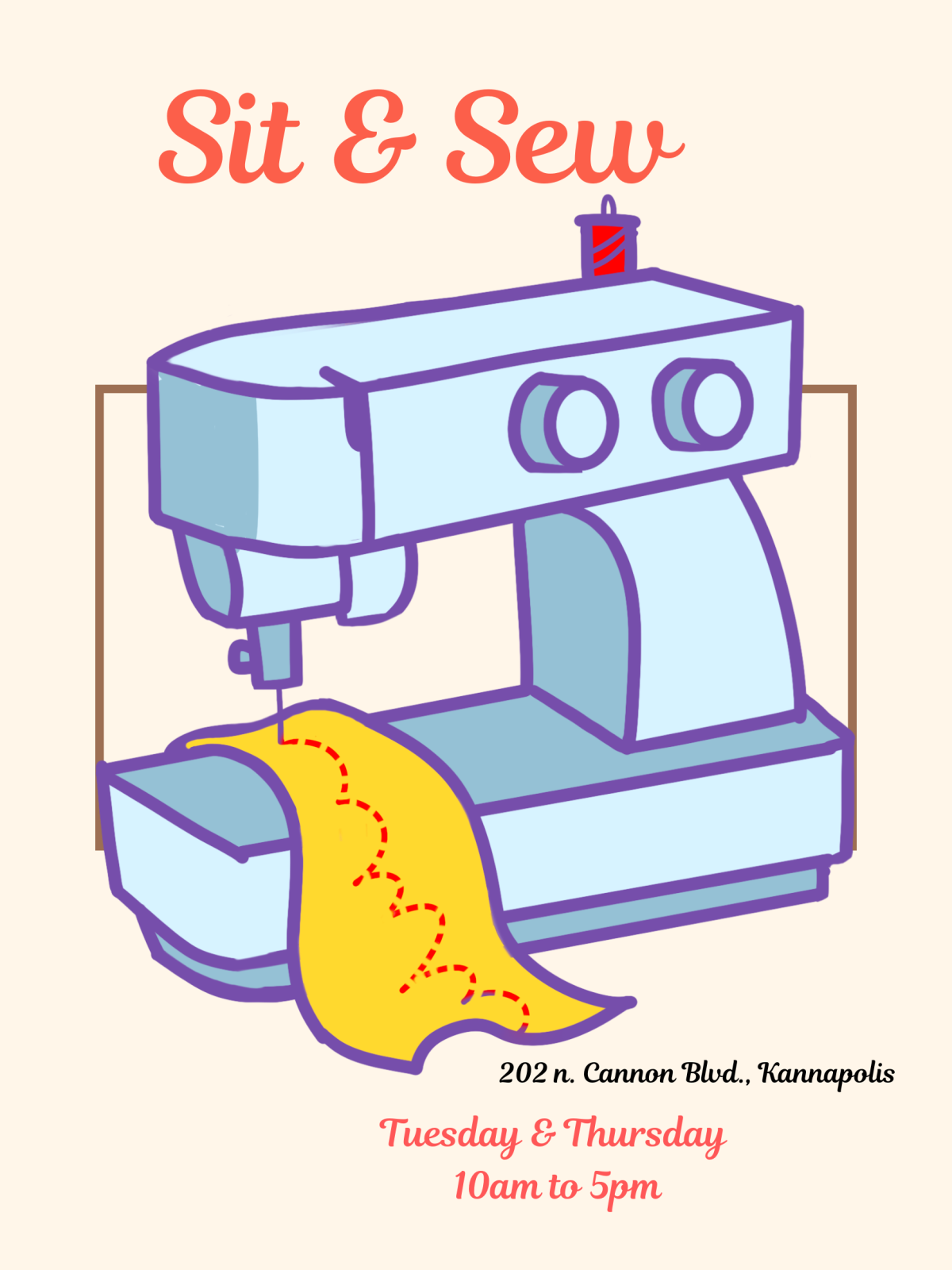 Sit and Sew: (Kannapolis)