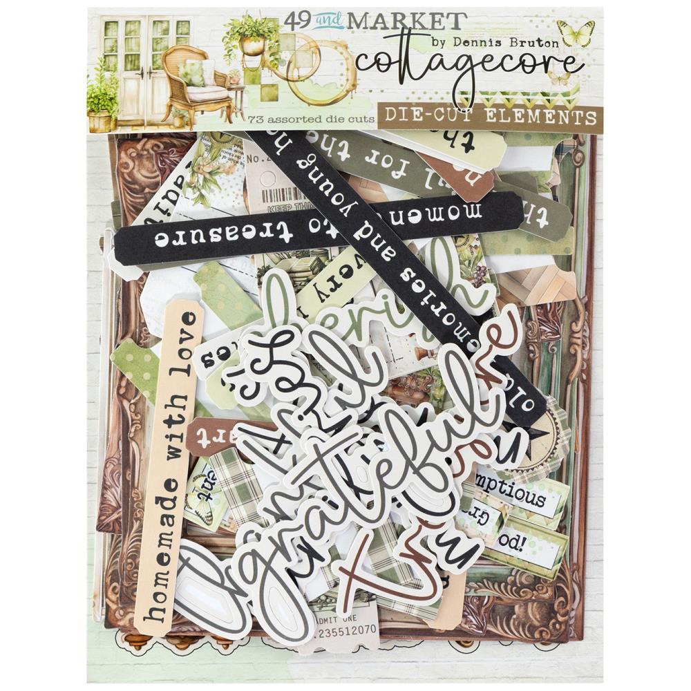 49 And Market Die-Cut Elements Cottagecore - 786724929673
