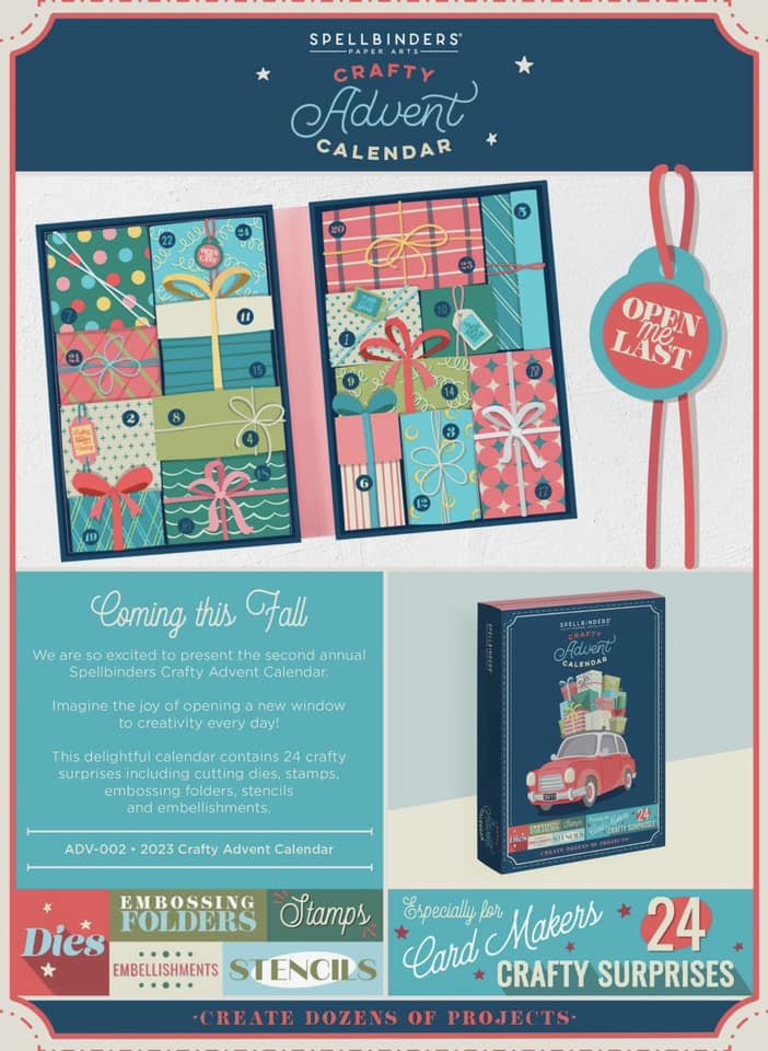 DEPOSIT 2023 Spellbinders Advent Calendar