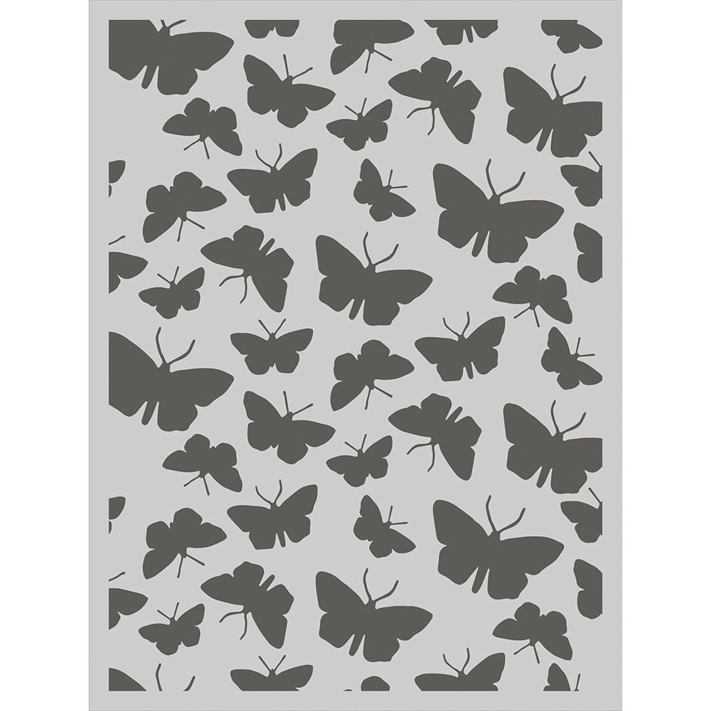 Simple Stories Butterfly Garden Stencil