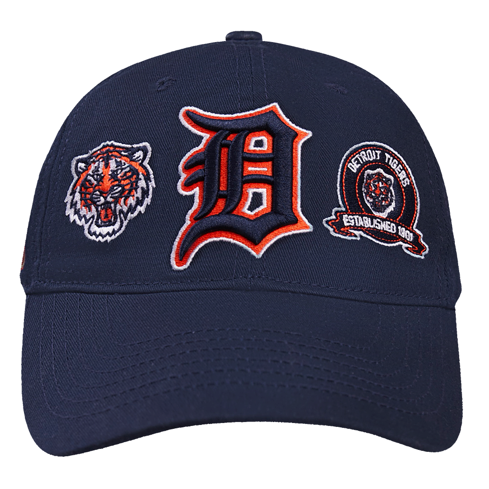Detroit Tigers Pro Standard Area Code Dad Hat - 198530609081