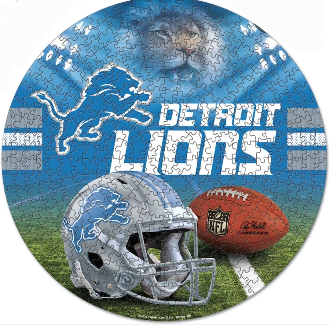 Detroit Lions 500 Piece Team Puzzle 010943305070