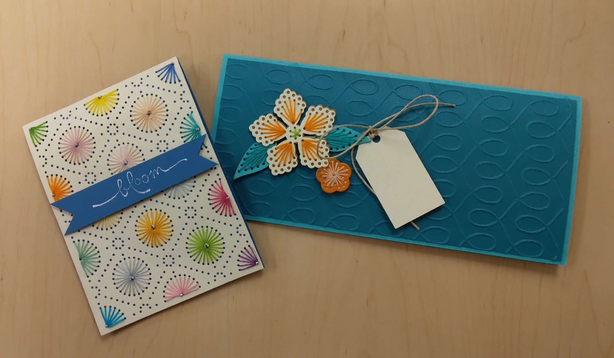 Spellbinders Stitch into Spring