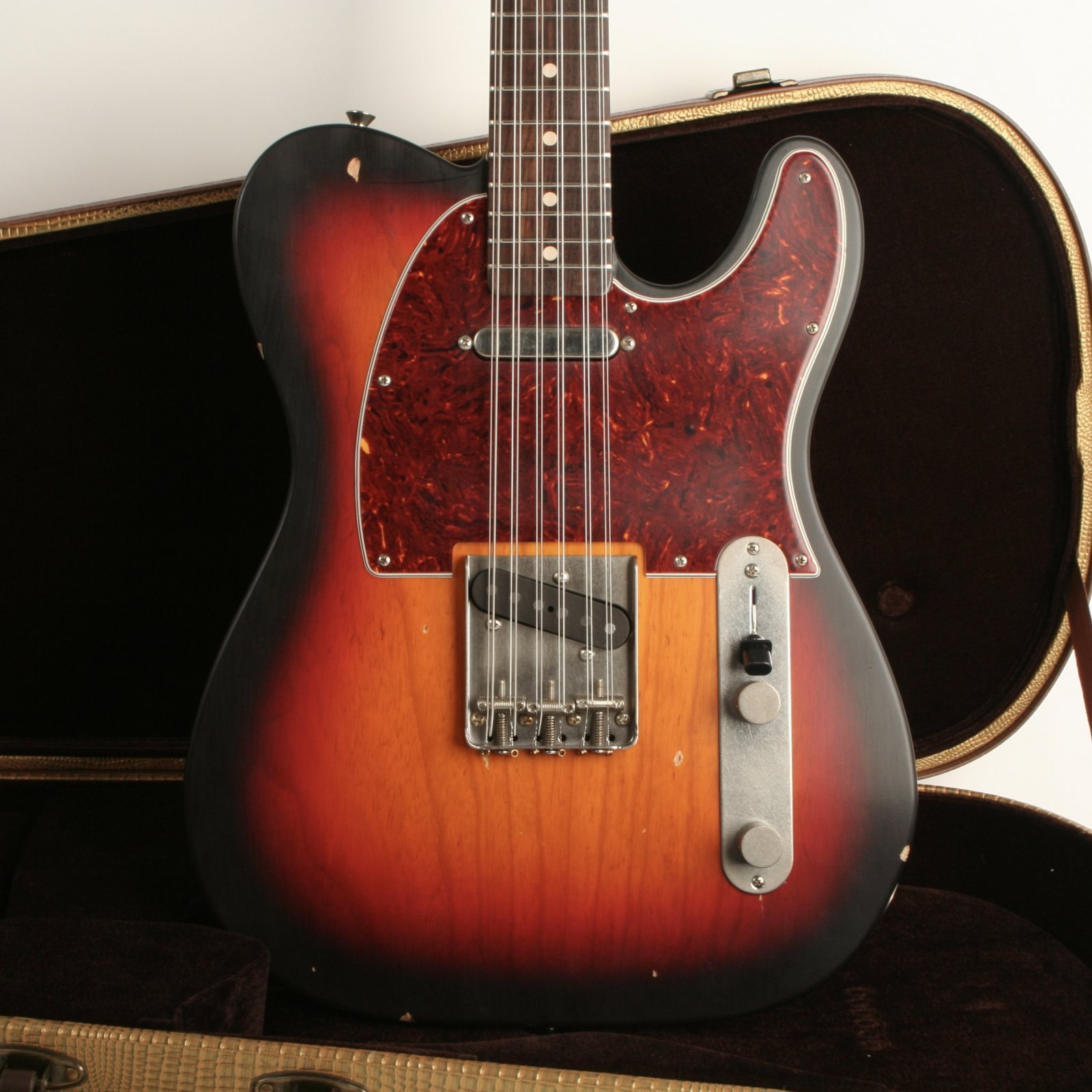 Nash Guitars T-12 Sunburst Lollar Pickups Ash GRT-591