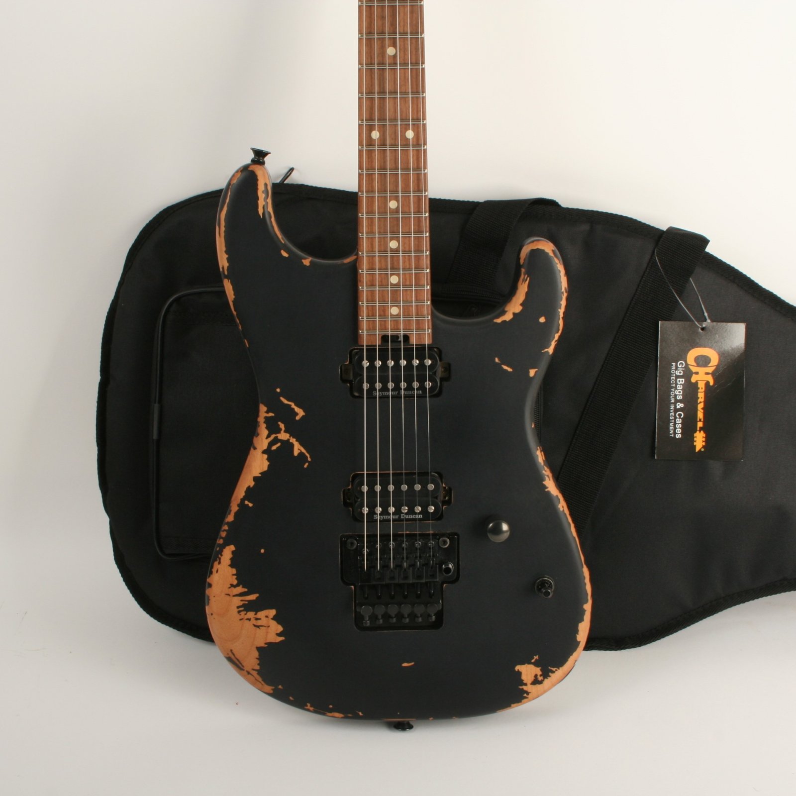 Charvel Pro-Mod Relic San Dimas Style 1 HH FR PF Pau Ferro Fingerboard ...