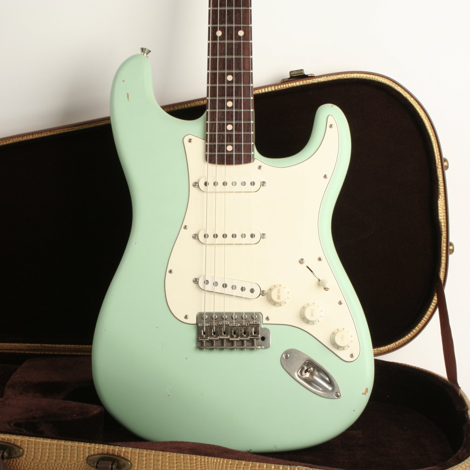 Nash Guitars S-63 Surf Green Lollar Pickups GRT-597