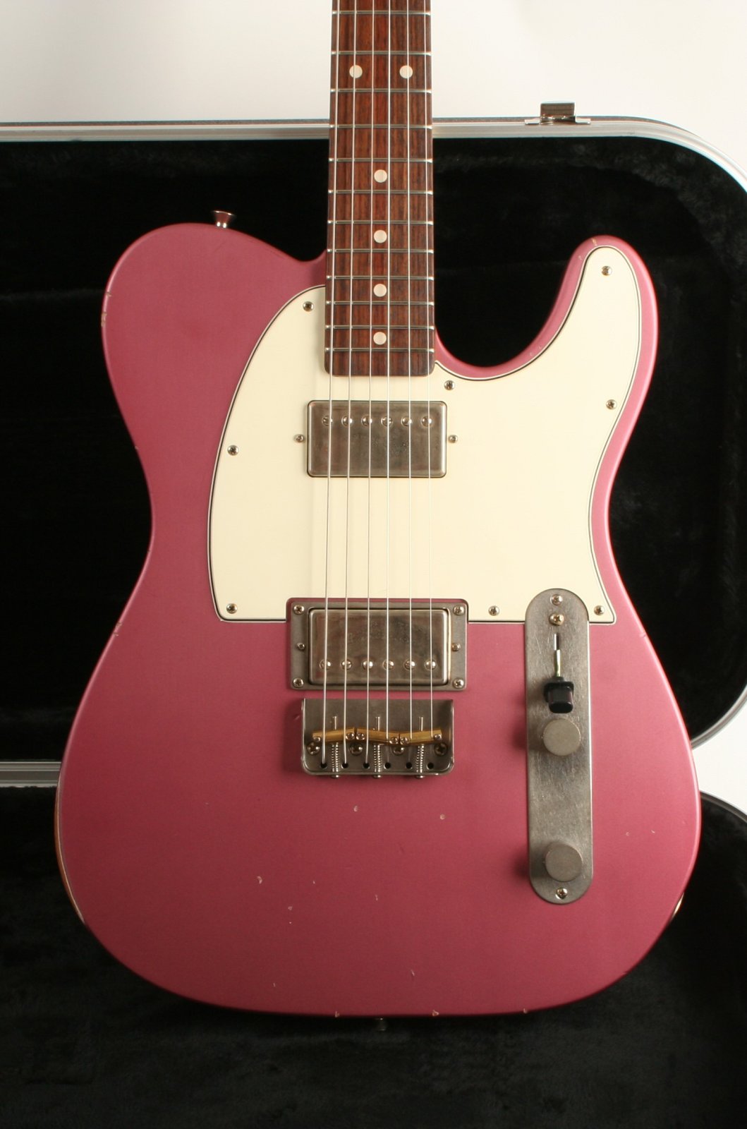 Nash Guitars T-2HB Burgundy Mist Lollar Imperial Humbuckers GRT-549