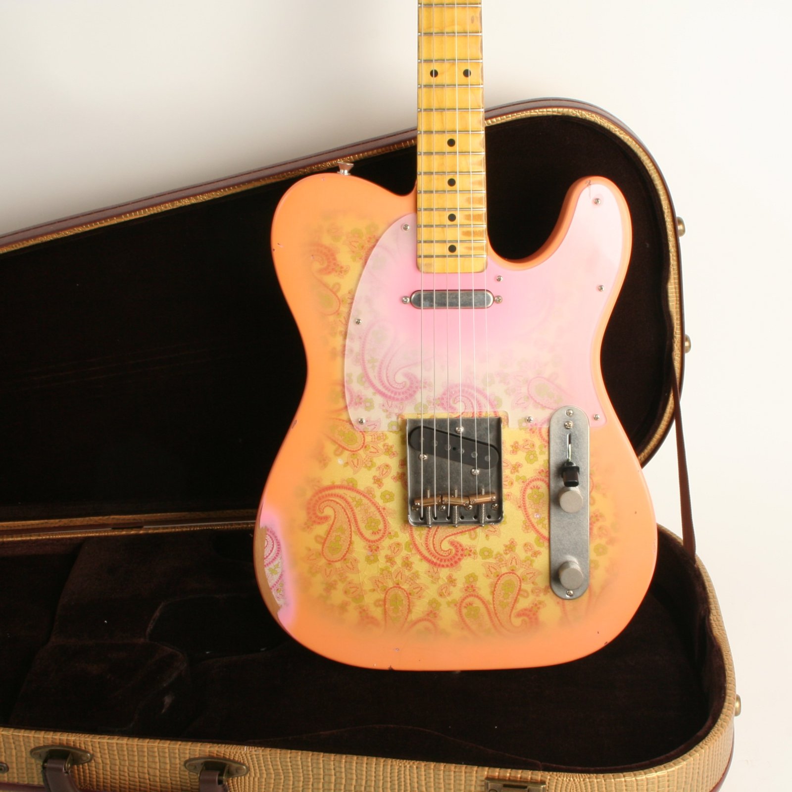 Nash T-68 PSLY Pink Paisley Lollar Pickups GRT-550