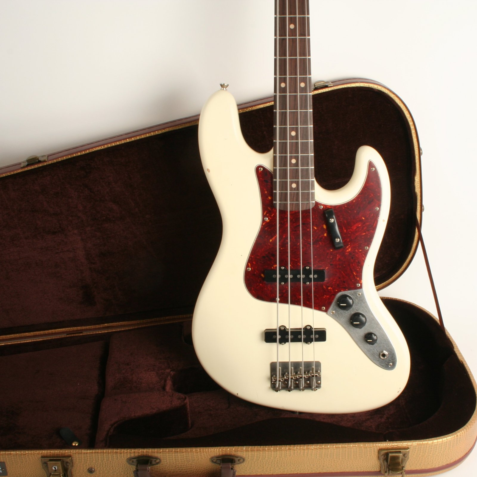 Nash Guitars JB-63 Olympic White Lollar Pickups GRT-555