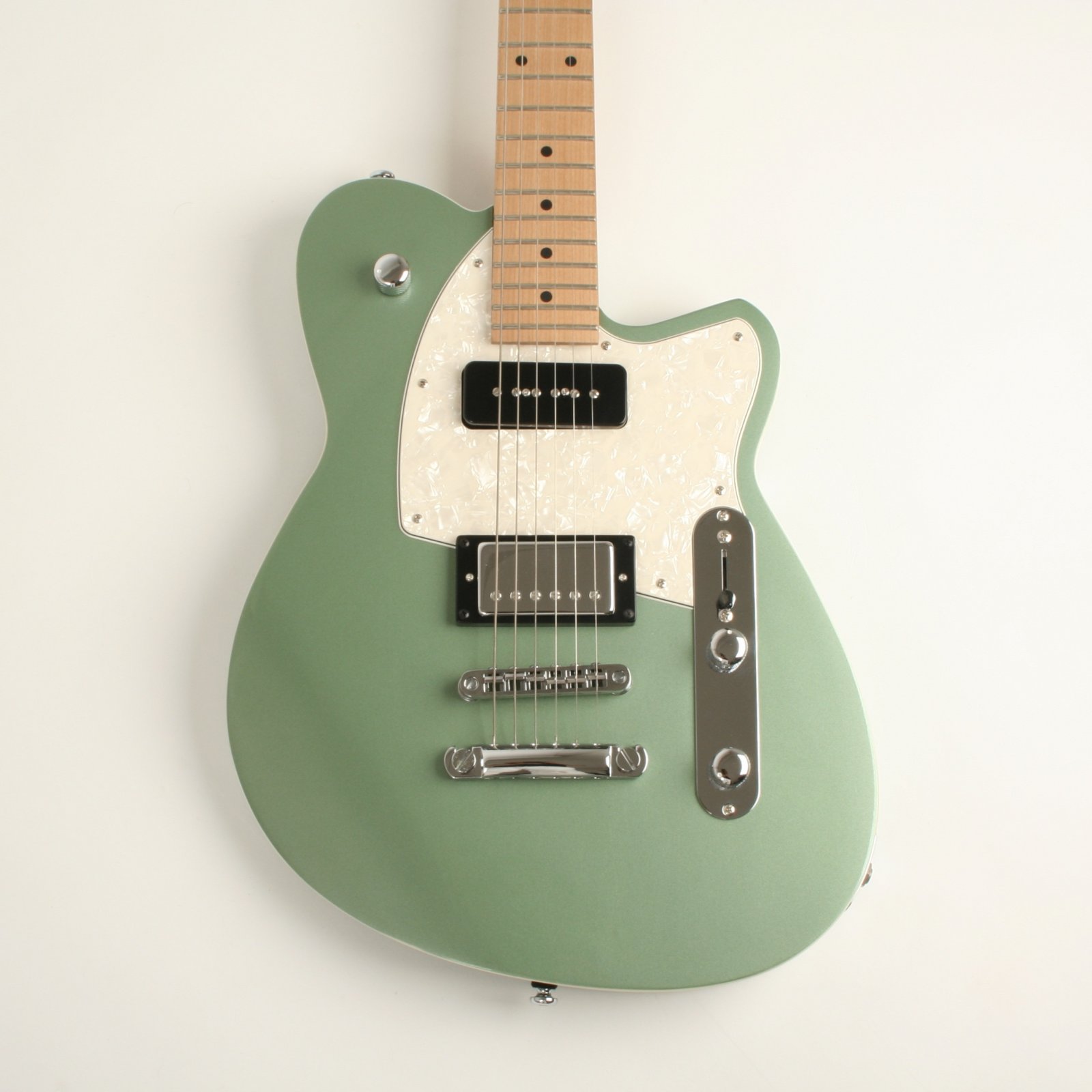 Reverend Double Agent OG Metallic Alpine SN 52275