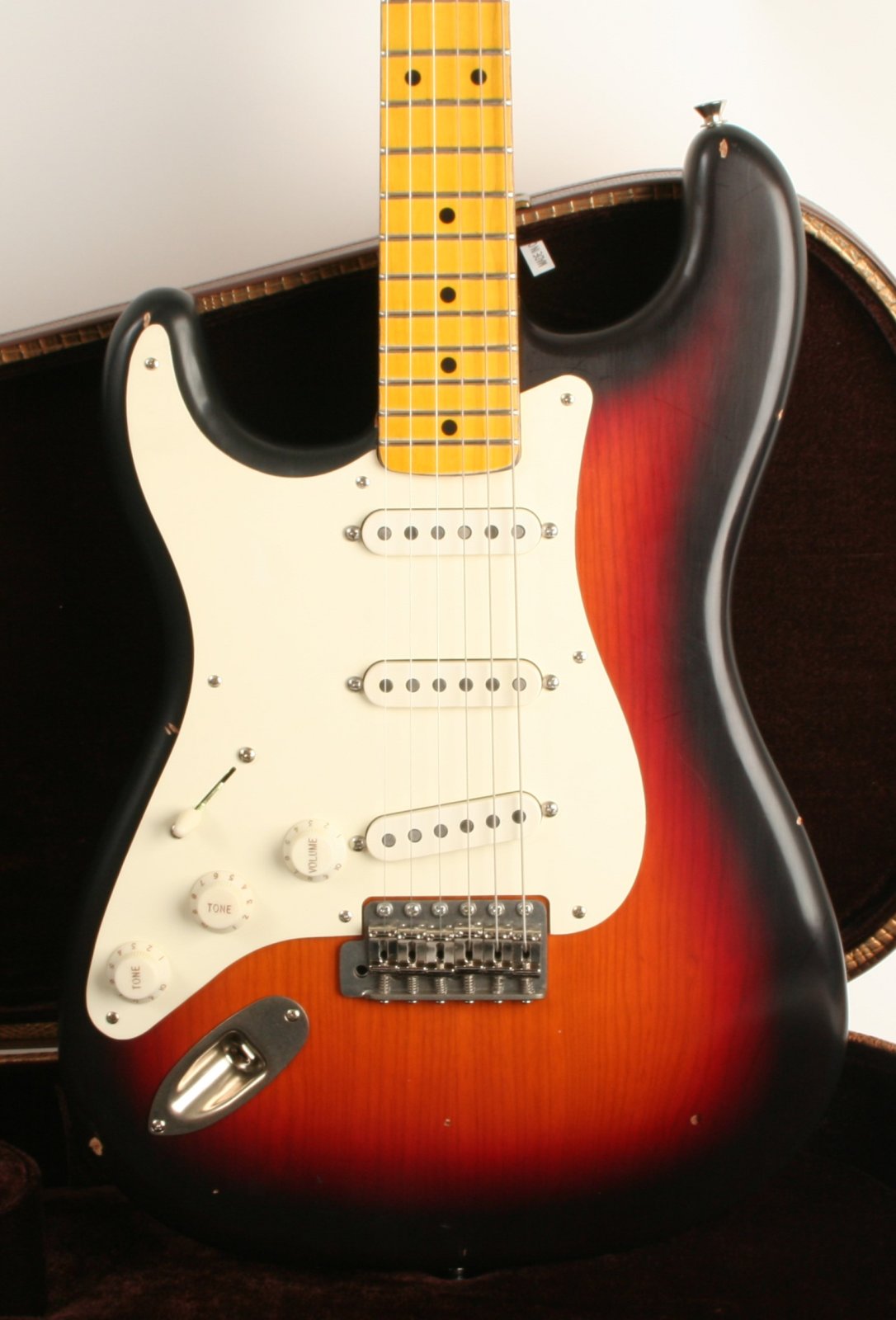 Nash S-57 3 Tone Burst Lollar Pickups Left Handed GRT-495