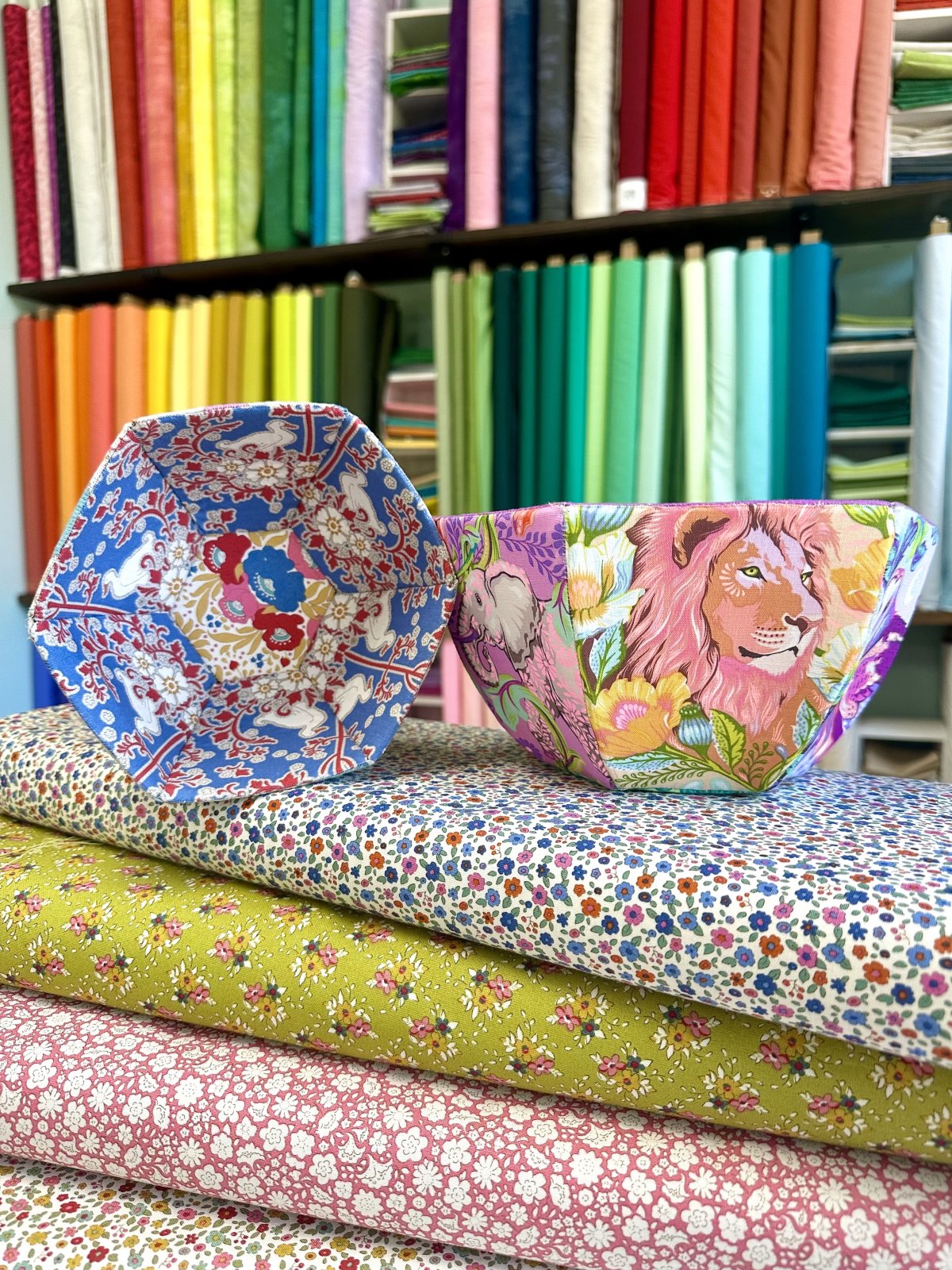 Introduction To English Paper Piecing: The Goodness 3-D Bowl