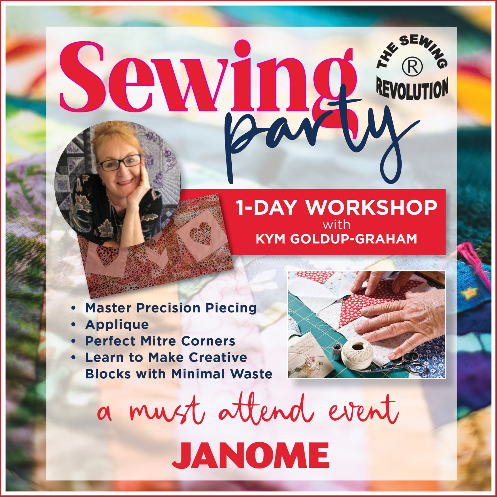 Revolutionize Your Sewing: A Trunk Show And One-Day Event With Janome ...