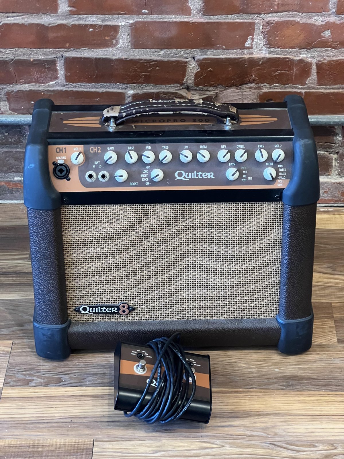 Quilter used MicroPro 200 8