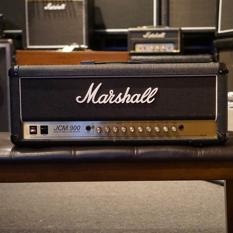 Marshall JCM 900 Model 4500 50-Watt Hi Gain Dual Reverb Tube Guitar ...