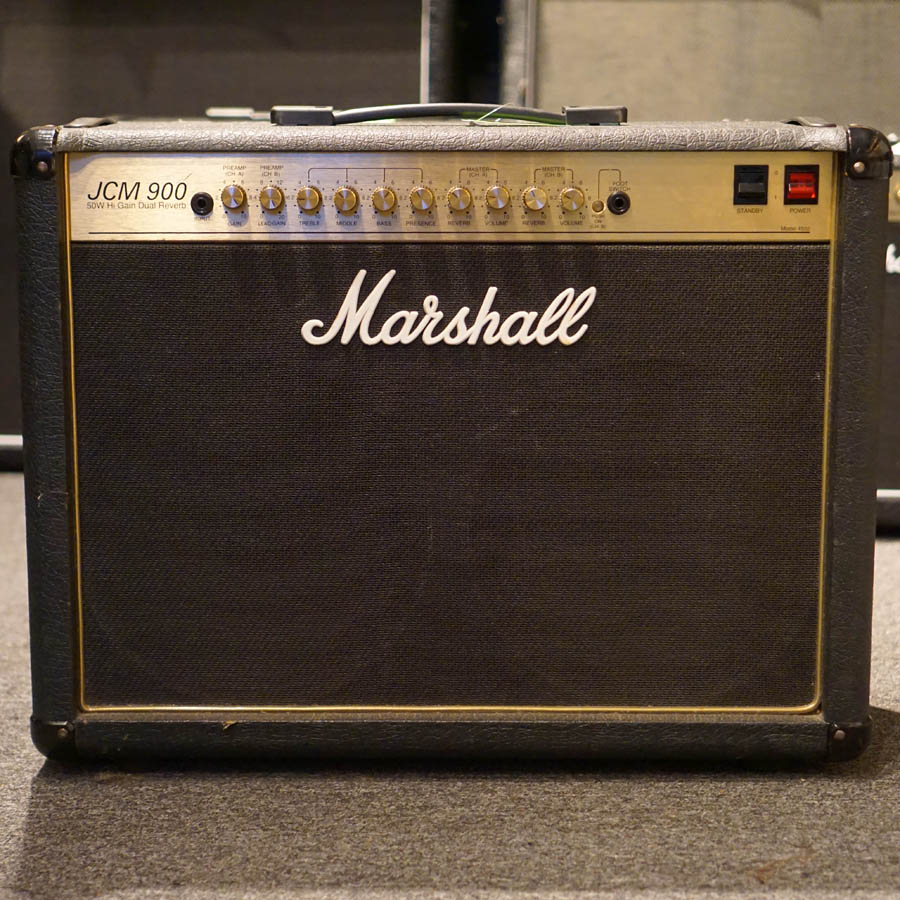 Marshall JCM 900 Model 4502 50-Watt Hi Gain Dual Reverb 2x12 Tube ...