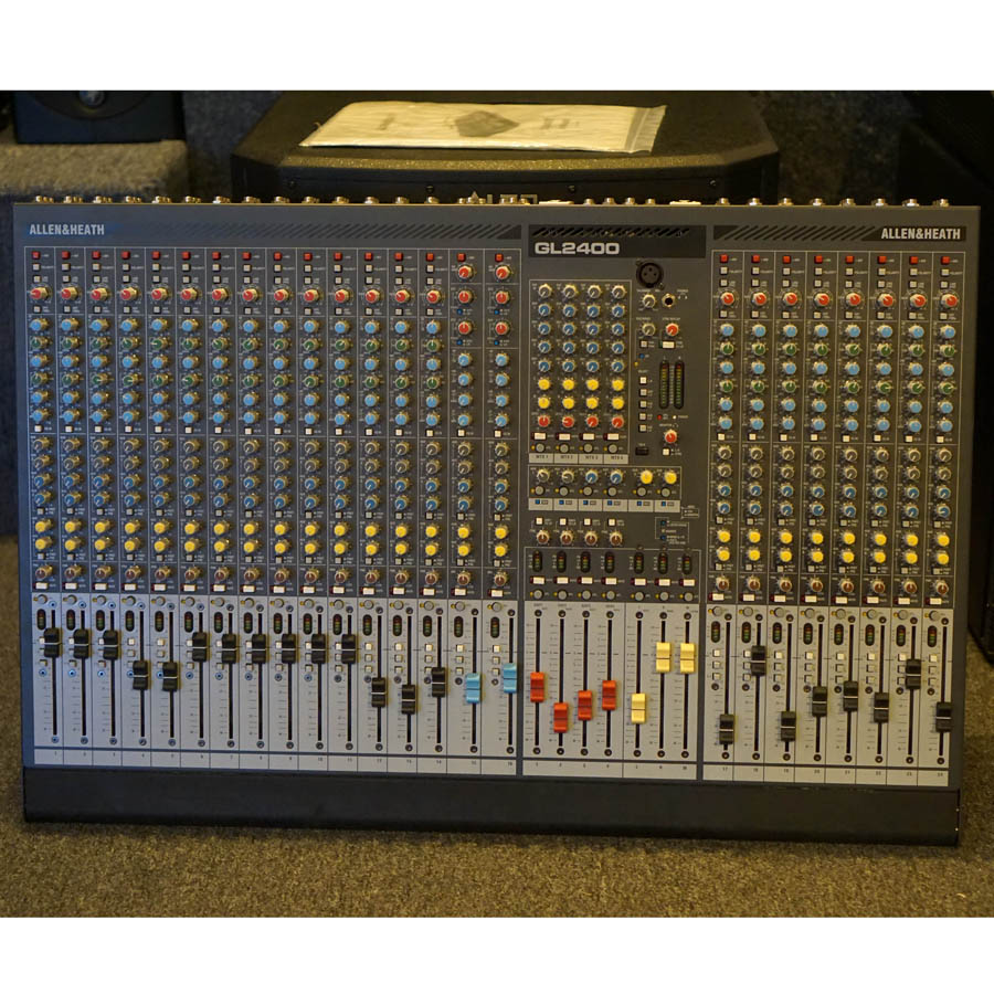 Allen & Heath GL2400-32 4-Group 32-Channel Mixing Console - Used