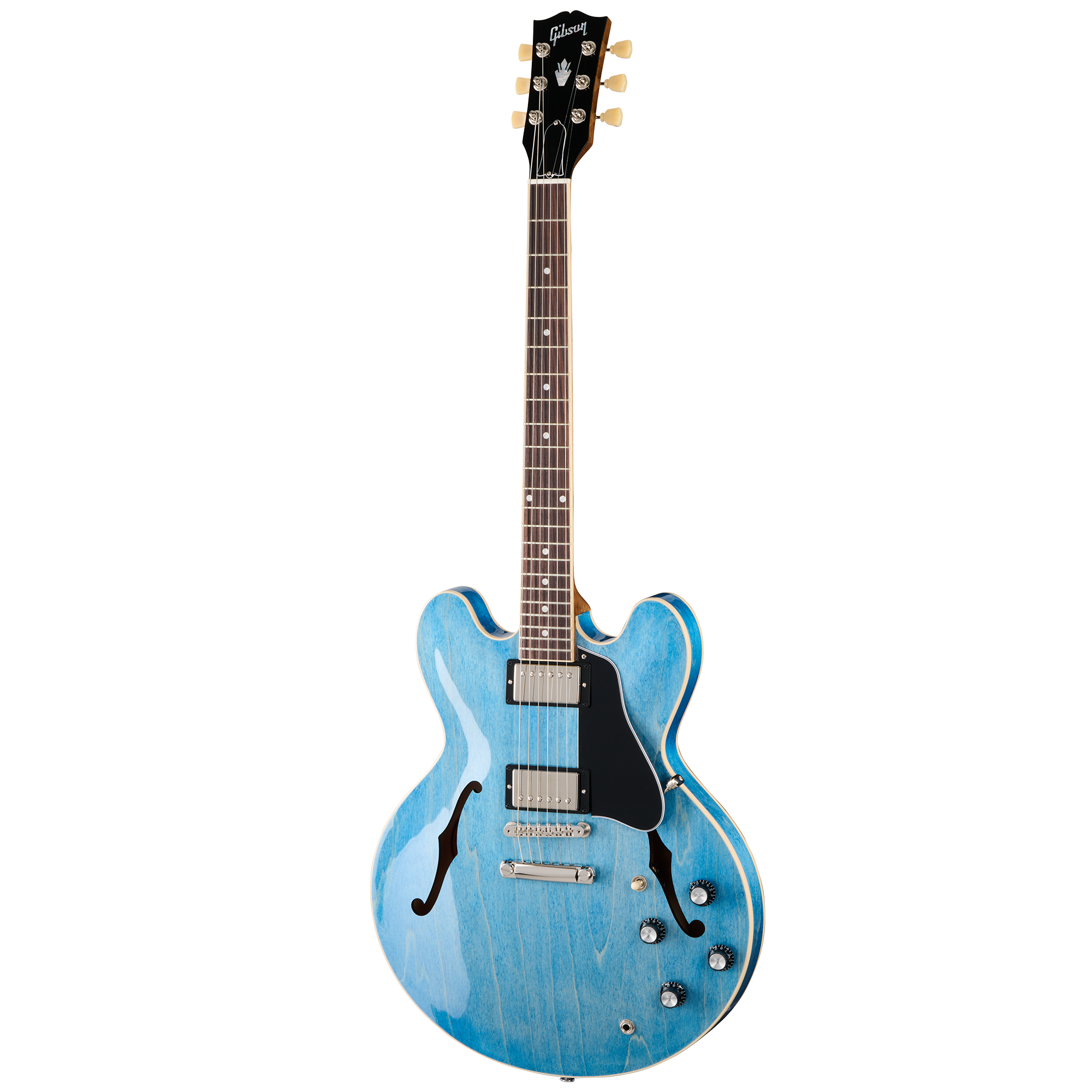 Gibson ES-335 Semi Hollow Electric Ocean Blue - 711106153599