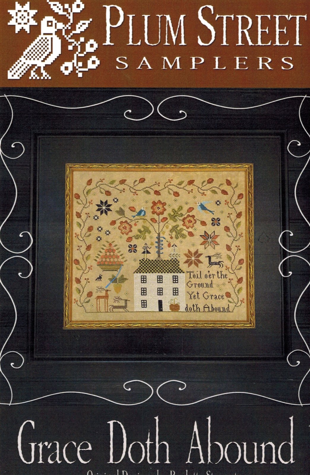 Grace Doth Abound chart - Plum Street Samplers