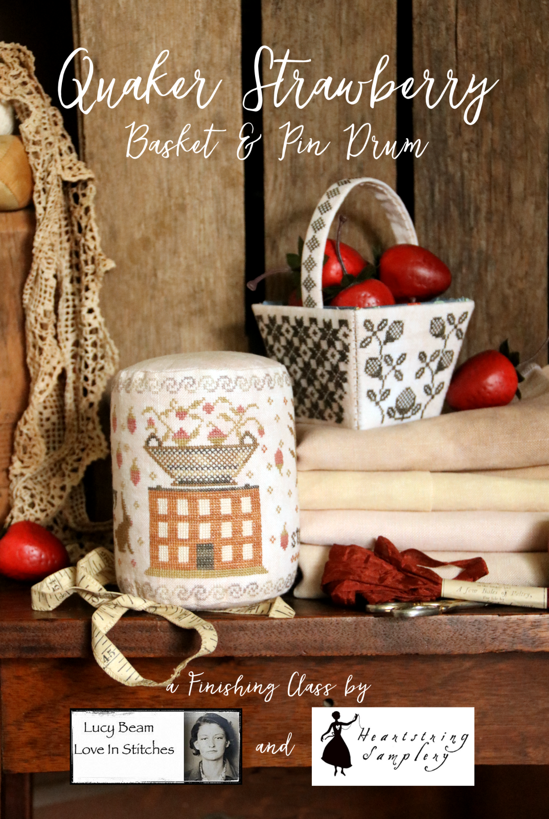 Quaker Strawberry Basket & Pin Drum