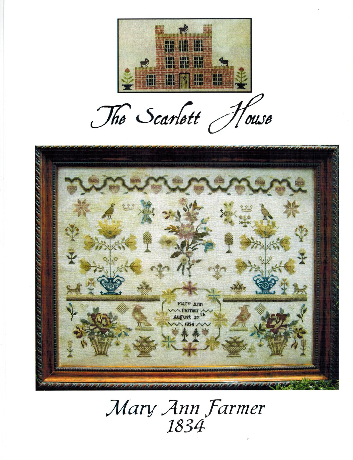 Mary Ann Farmer 1834 chart - Scarlett House, The