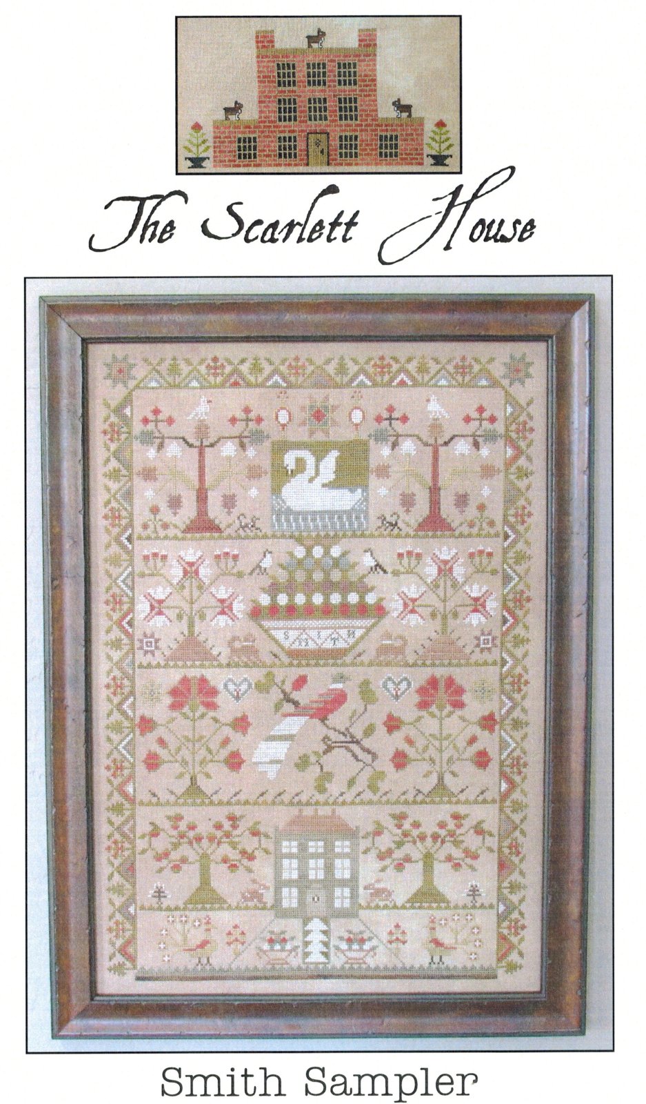 Smith Sampler chart - Scarlett House, The