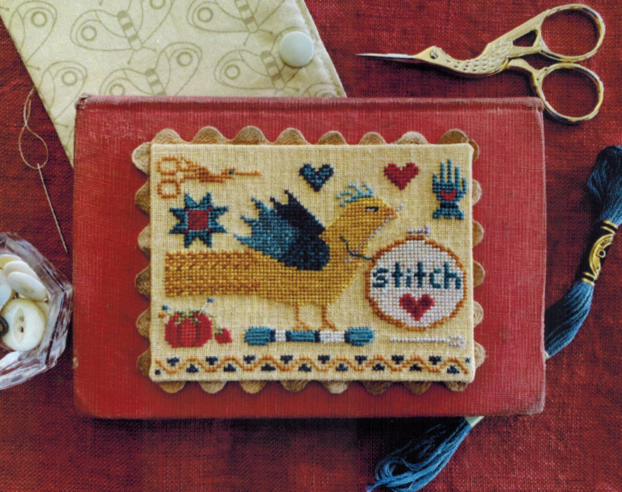 Stitchy Bird chart - Teresa Kogut