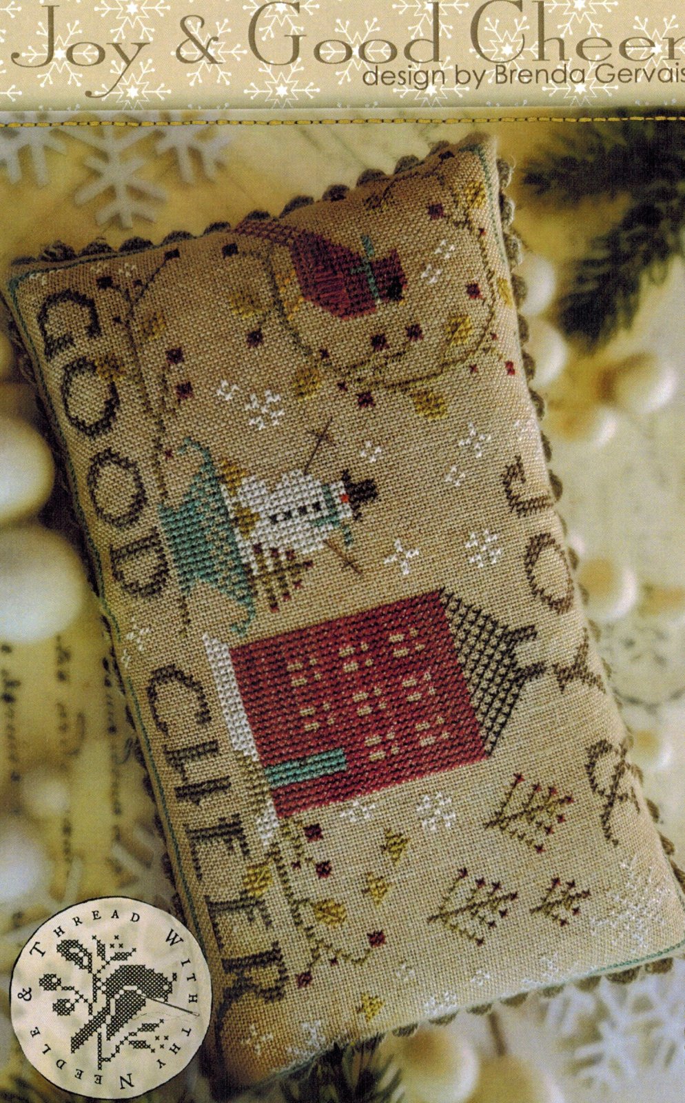 Joy & Good Cheer chart - With Thy Needle & Thread