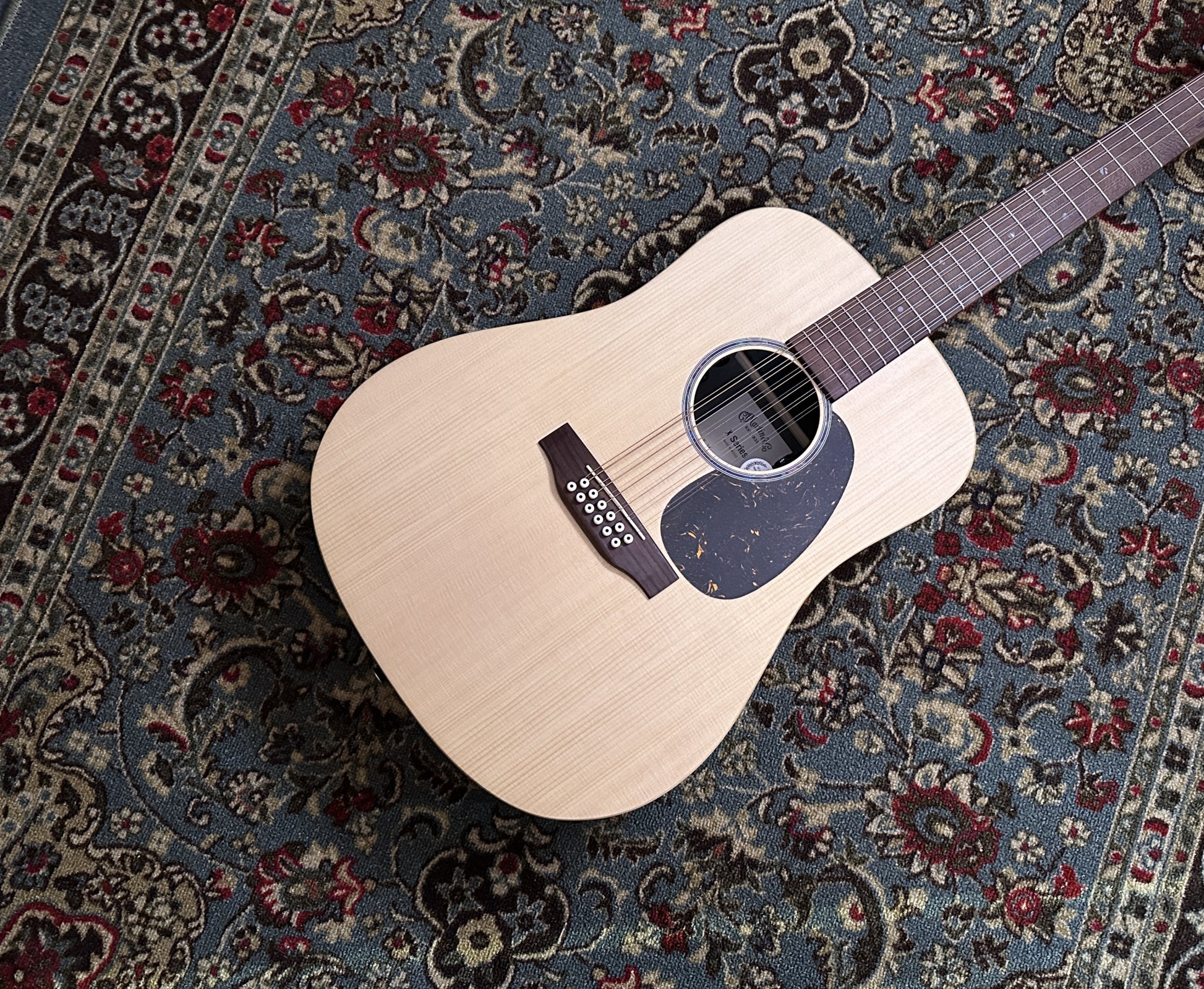 Martin D-X2E 12-String Brazilian Rosewood HPL w/ soft case M2871978 ...