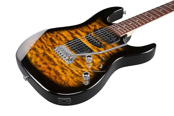 Ibanez GRX70QA Sunburst - 4549763175106