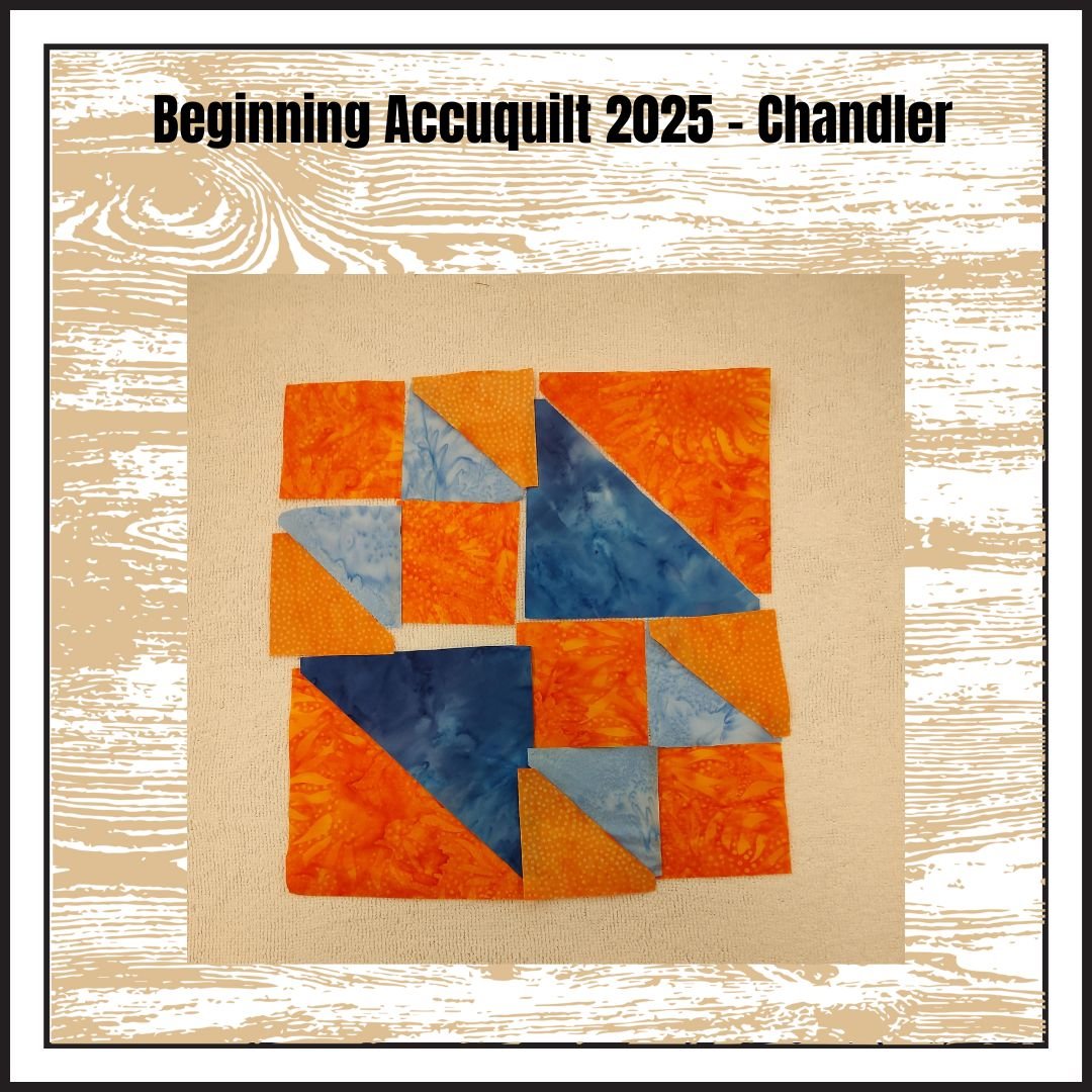 Beginning Accuquilt 2025 - Chandler