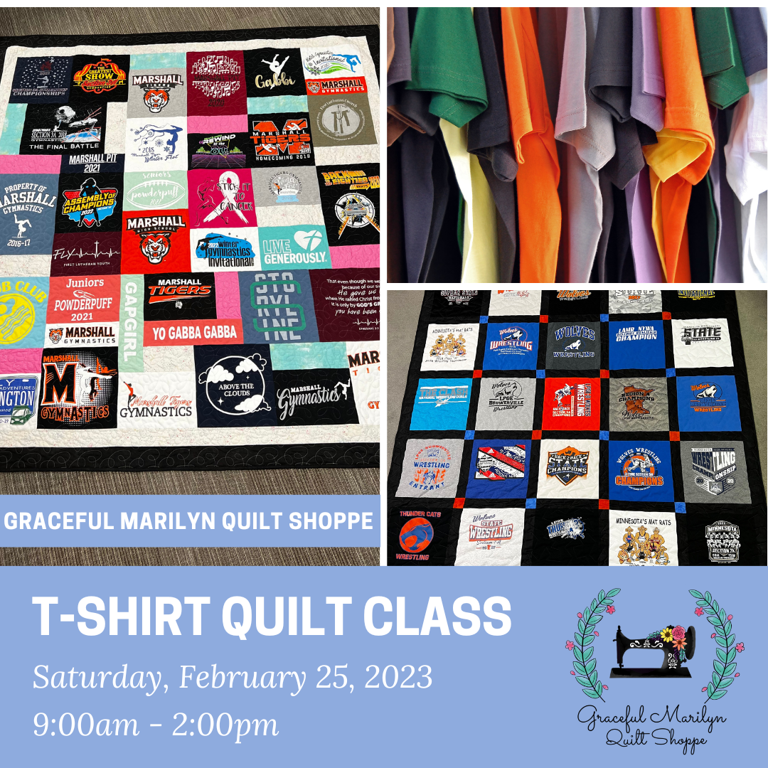 T-Shirt Quilt Class
