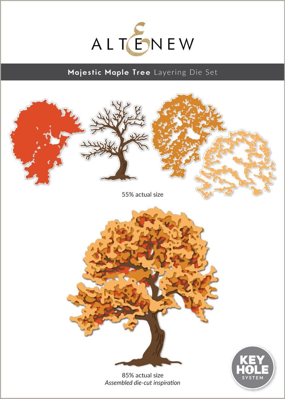 Altenew - Magestic Maple Tree - Layering Die Set