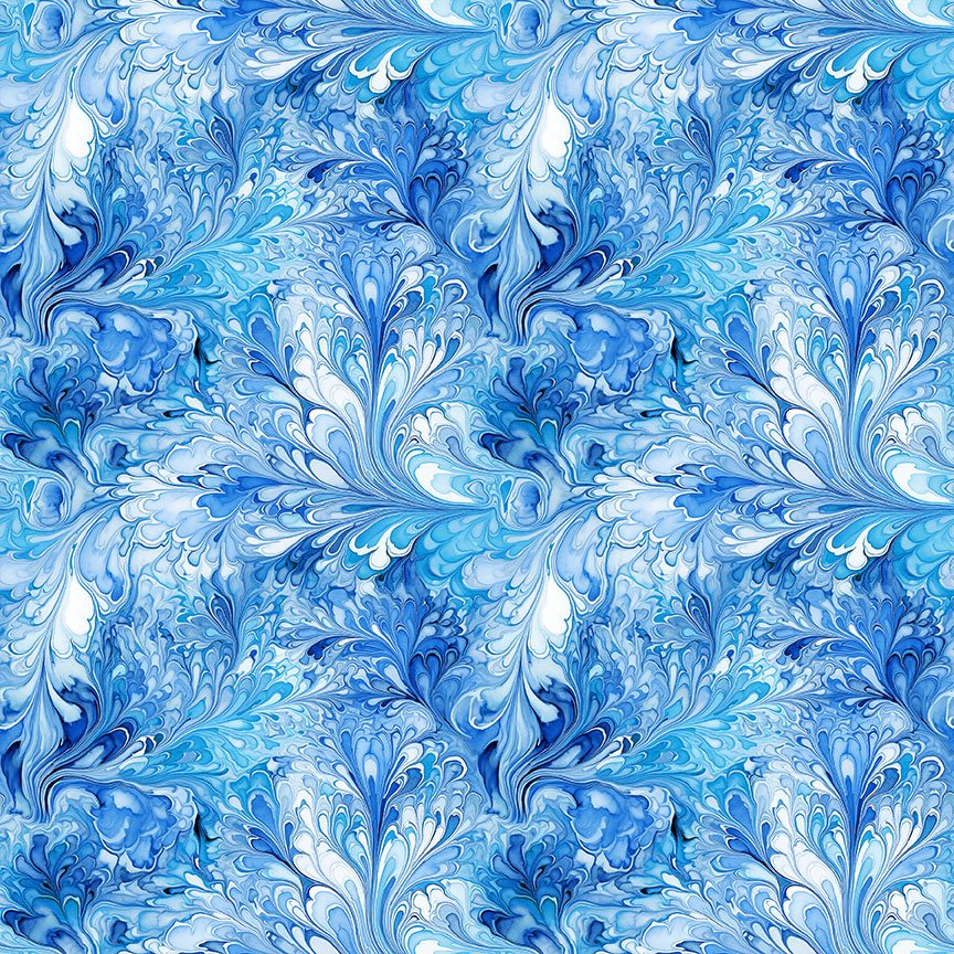 Swan Song Water Splash Blue 31851-B- Morris Creative Group for QT ...