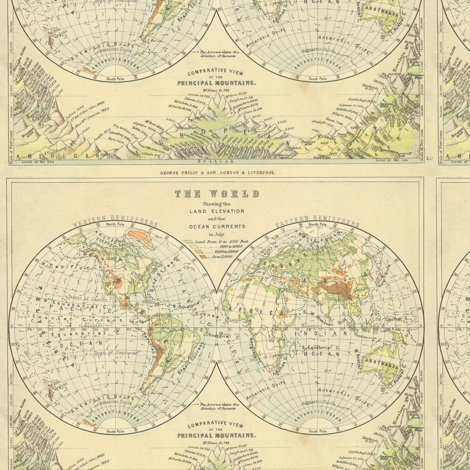 Tim Holtz Palette Green Map Green PWTH263.GREEN - FreeSpirit Fabrics