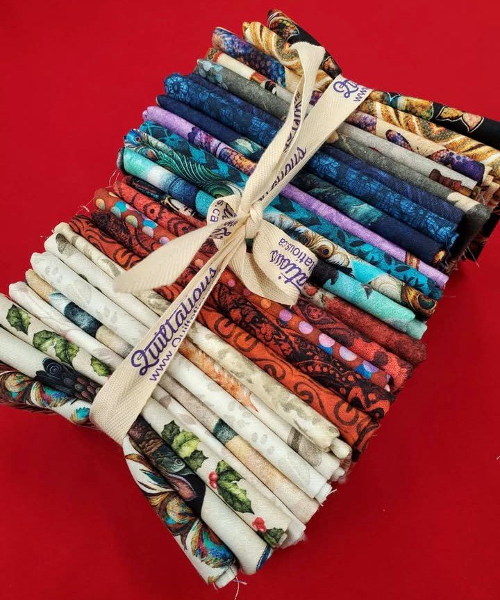 Fat Quarter Bundle of 25 (twenty-five) - Dan Morris Fabrics assortment ...