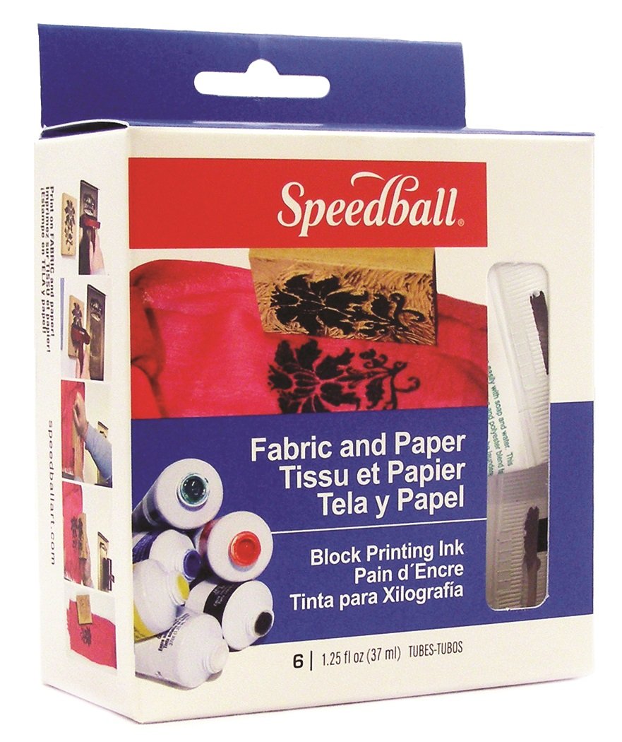 FABRIC PAPER BLOCK PRINT INK KIT 651032034794