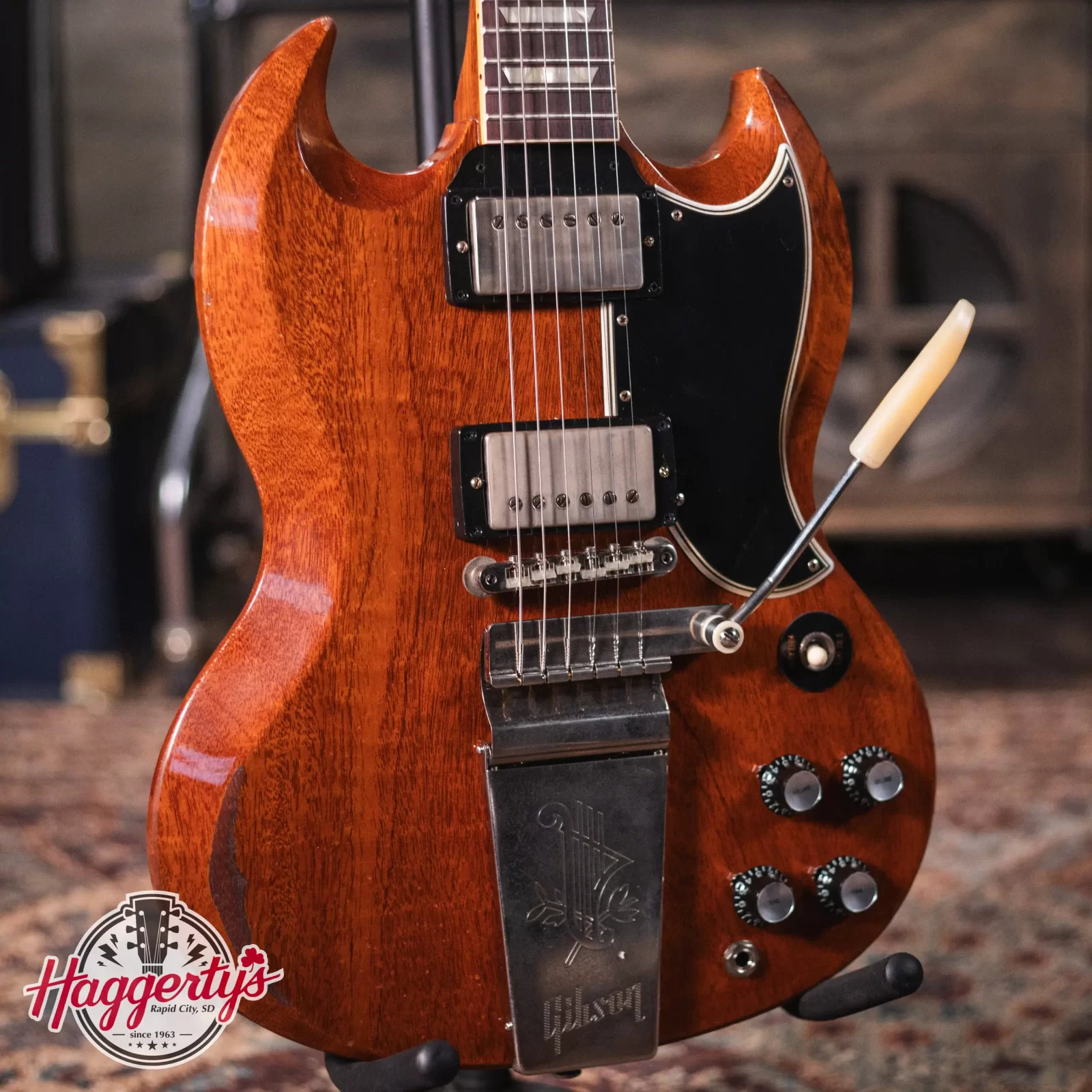 Gibson Custom Shop 1964 SG Standard Reissue with Maestro Vibrola ...