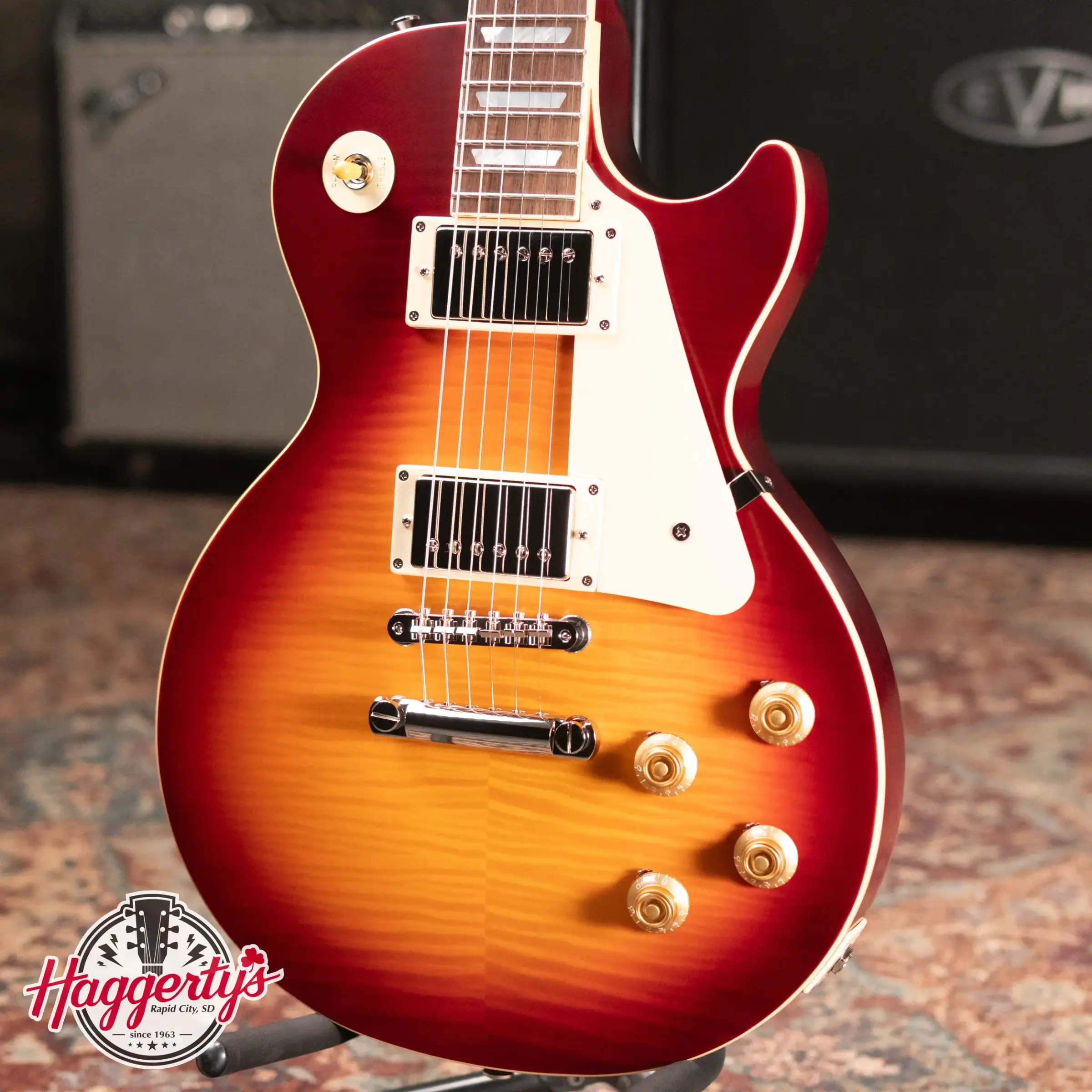 Epiphone 1959 Les Paul Standard Electric Guitar - Factory Burst with ...