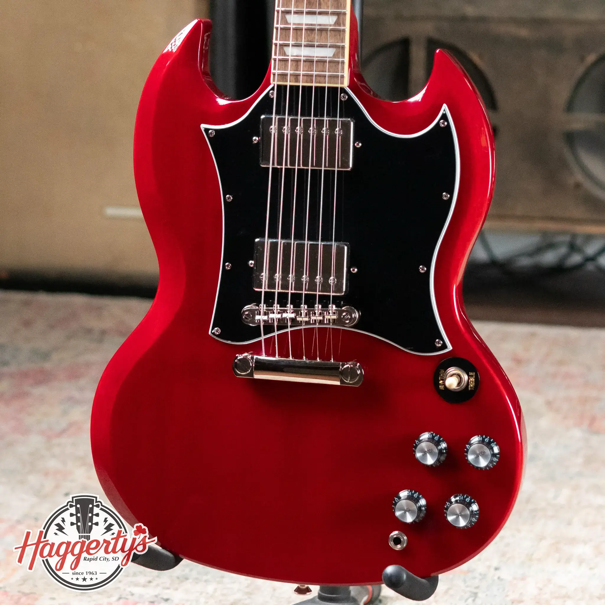 Epiphone SG Standard Electric Guitar - Cherry - 711106478142