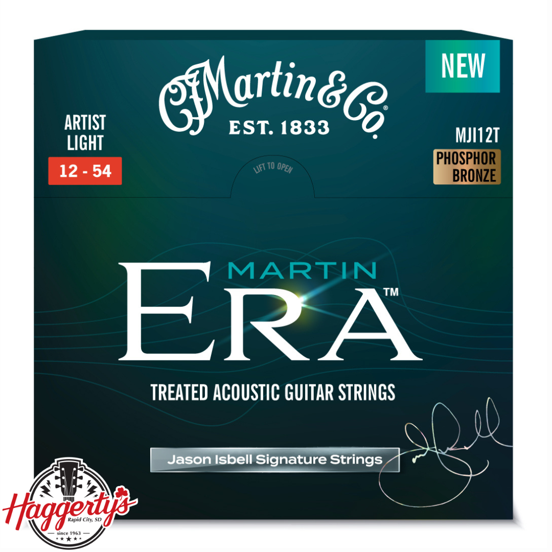 Martin Era MJI12T Jason Isbell Premium Treated Guitar Strings - Artist ...